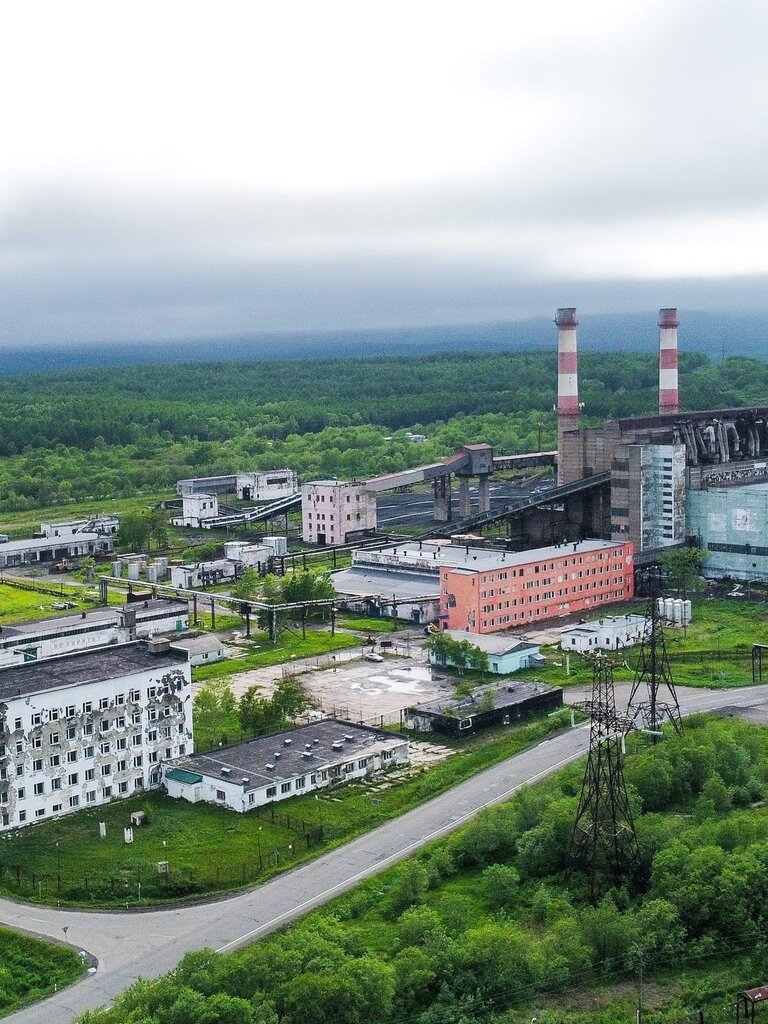 Elektrik santrali Сахалинская ГРЭС-2, Sahalin Bölgesi, foto