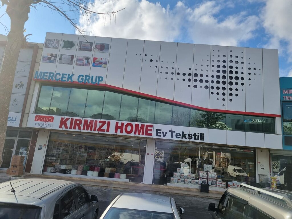 Ev tekstili toptancıları Kırmızı Home, İstanbul, foto