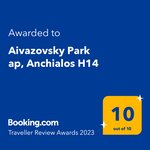 Aivazovsky Park, Apartment Anchialos H14 (ulitsa Yevropa No:32), kısa süreli konaklama  Pomorye'den