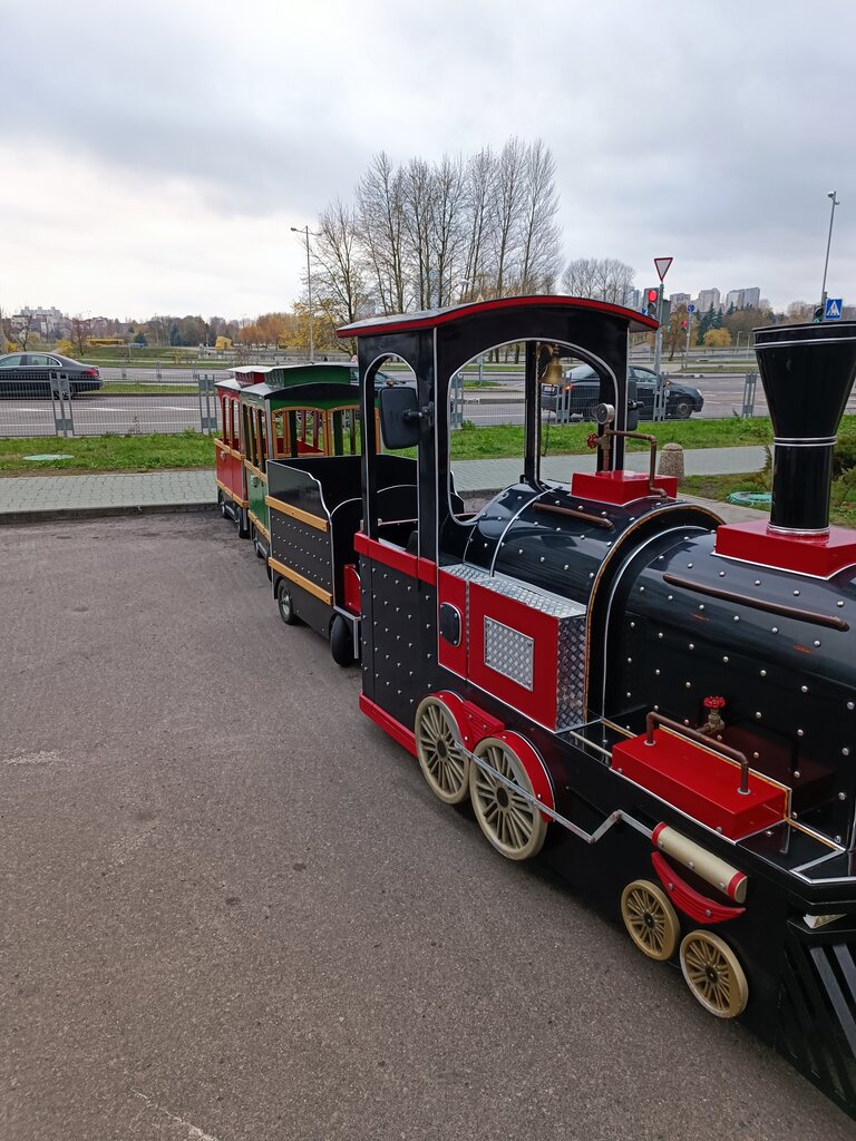 Atraksiyon Детский прогулочный Паровозик, Minsk, foto