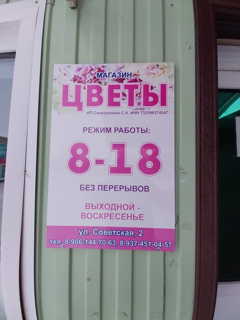 Çiçekçiler Цветы, Ulyanovskaya oblastı, foto