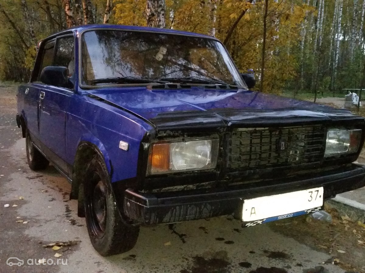 ВАЗ Lada 2107 2107 1.5 MT 72 л.с.бензин, задний | Festima.Ru – частные ...