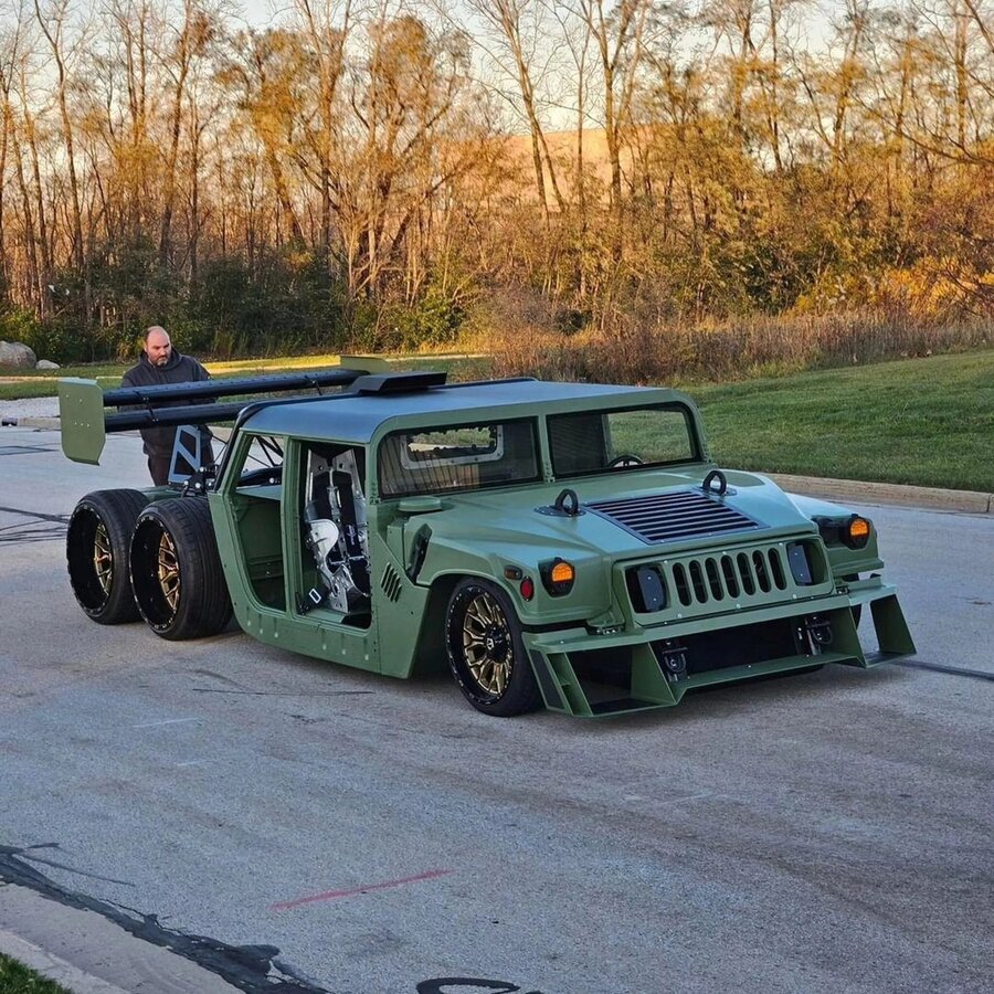 Новости аукционов: Humvee 6x6 by Danton Art Kustoms. - Авто.ру