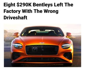 Bentley отзывает восемь новых Continental GT и GTC! - Авто.ру