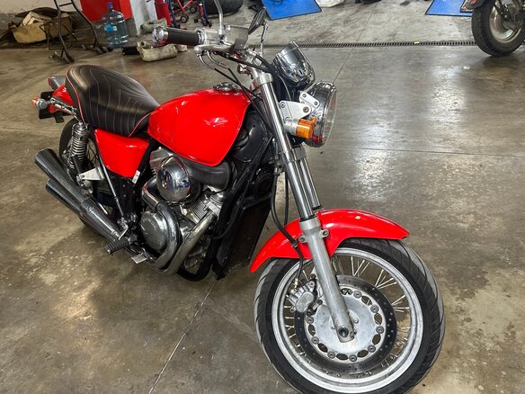 Купить б/у Honda VRX 400 карбюратор 5 передач в Москве: красный классик 1995 года по цене 375 ...