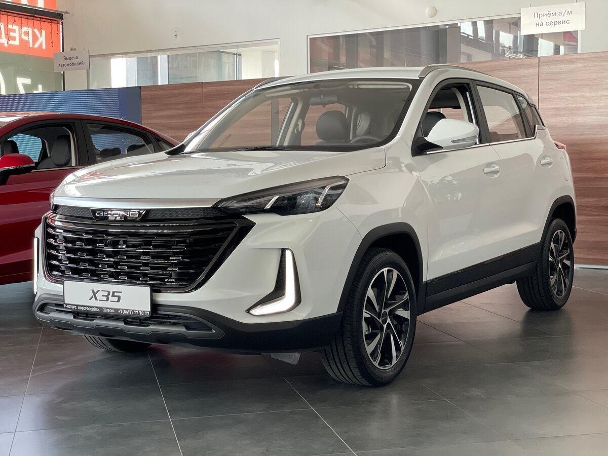Купить новый BAIC X35 2019-2024 1.5 CVT (136 л.с.) бензин вариатор в Новороссийске: белый БАИК ...