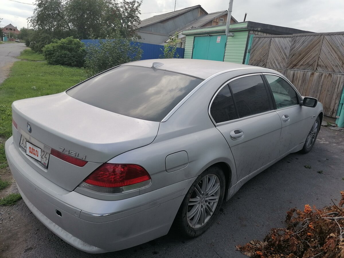 Купить б/у BMW 7 серии IV (E65/E66) 745Li 4.4 AT (333 л.с.) бензин автомат в Ачинске ...