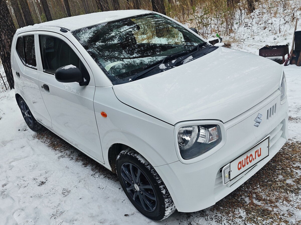 Купить б/у Suzuki Alto VIII (HA36) 0.7 AMT (49 л.с.) бензин робот в Маркова: белый Сузуки Альто ...