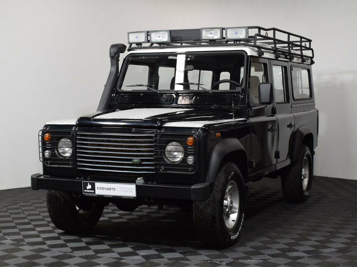 Купить б/у Land Rover Defender I 110 2.5d MT (122 л.с.) 4WD дизель ...