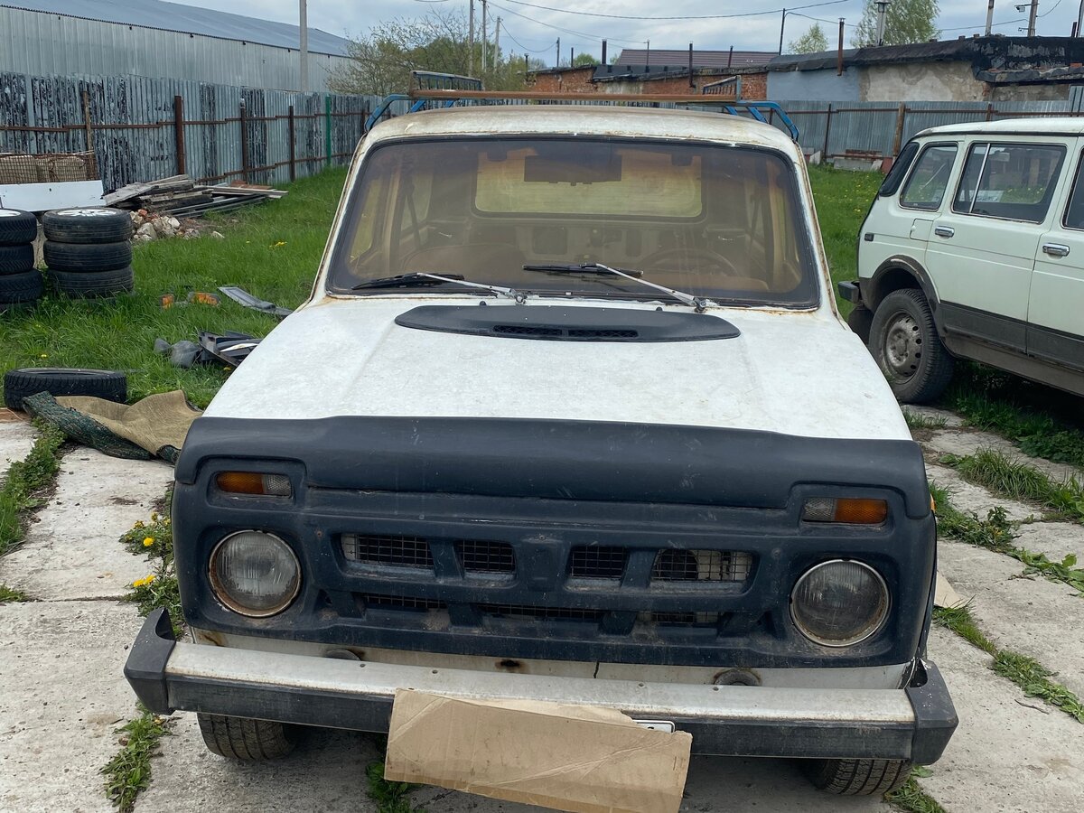 Купить б/у Lada (ВАЗ) 2121 (4x4) I 1.6 MT (75 л.с.) 4WD бензин механика в Щекино: белый Лада ...