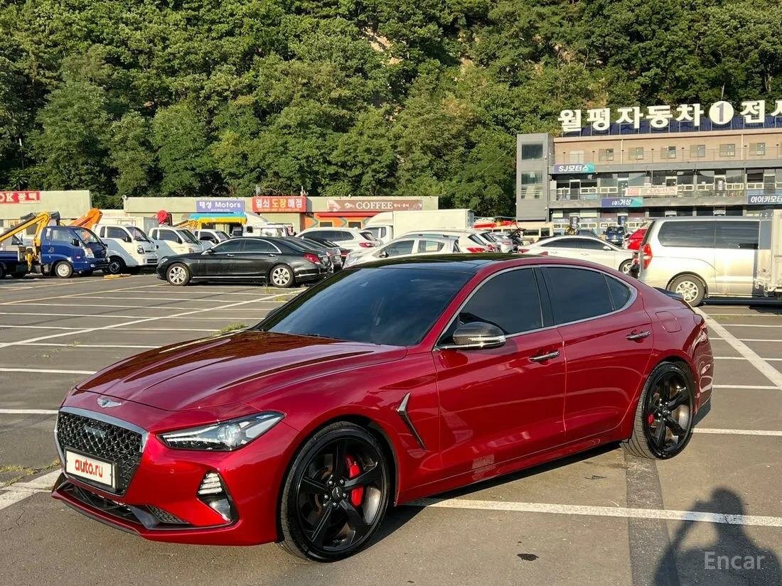 Купить б/у Genesis G70 I 3.3 AT (370 л.с.) бензин автомат во ...