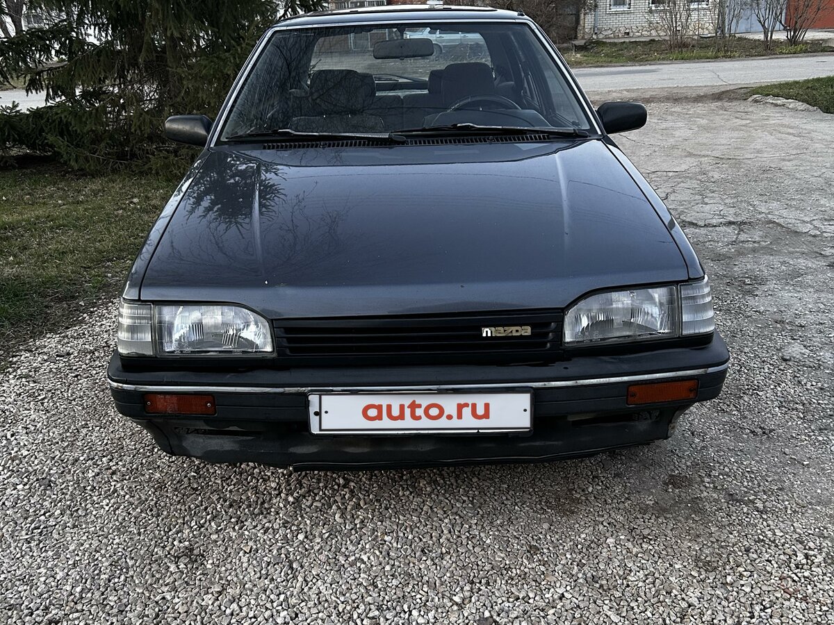 Купить б/у Mazda 323 III (BF) 1.5 MT (73 л.с.) бензин механика в Балакове: серый Мазда 323 III ...