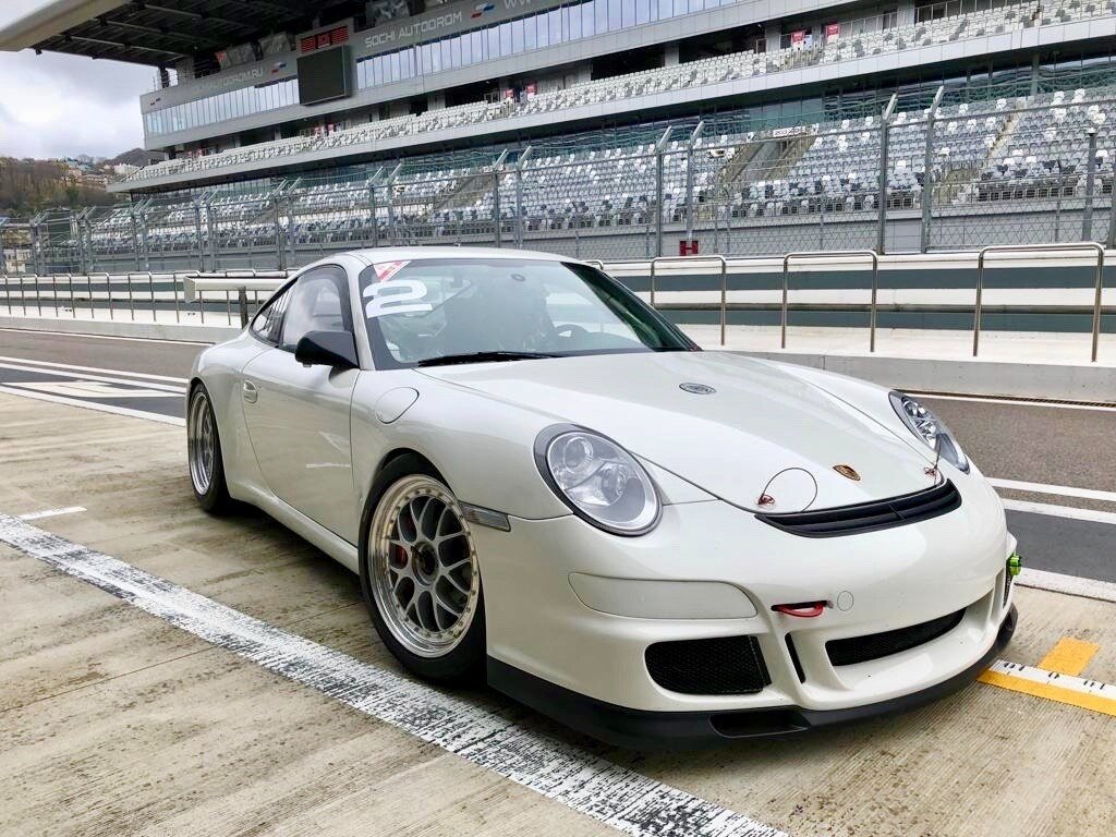 Купить б/у Porsche 911 GT3 997 3.6 MT (415 л.с.) бензин механика в Краснодаре: белый Порше 911 ...