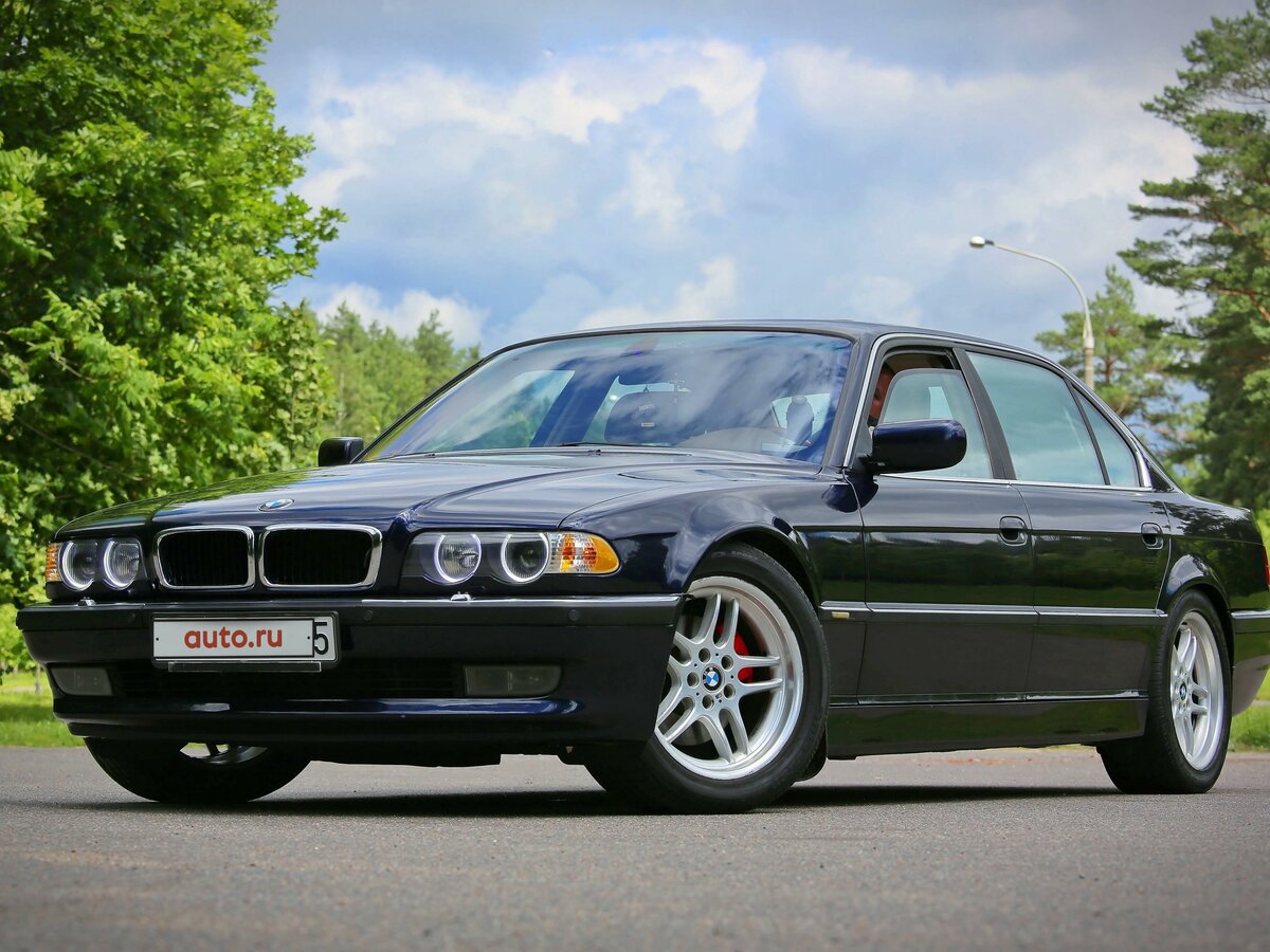 Купить б/у BMW 7 серии III (E38) Рестайлинг 740i 4.4 AT (286 л.с.) бензин автомат в Минске ...