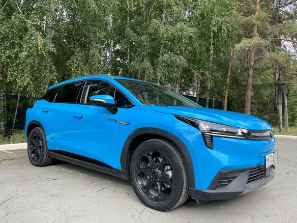 Купить б/у GAC Aion LX 2019-2022 80D Electro AT (300.0 кВт) 4WD электро автомат в Новосибирске ...