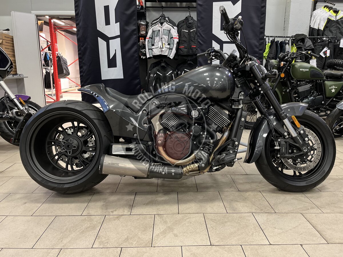 Купить новый Groza Wolverine 800 в Краснодаре: чёрный чоппер 2023 года ...