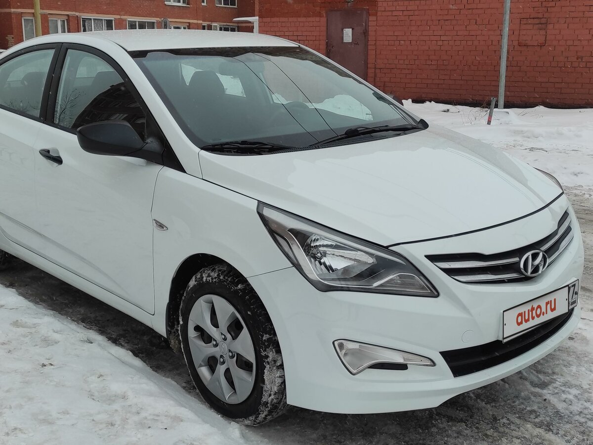 Купить б/у Hyundai Solaris I Рестайлинг 1.4 MT (107 л.с.) бензин ...