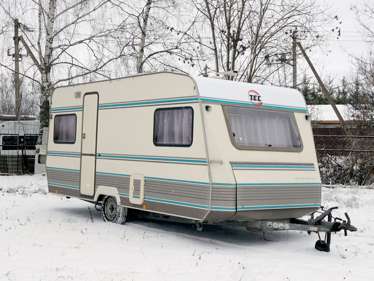 Купить б/у Tabbert Exclusiv в Смоленске: белый прицеп-трейлер 1989 года на Авто.ру ID 1121459716