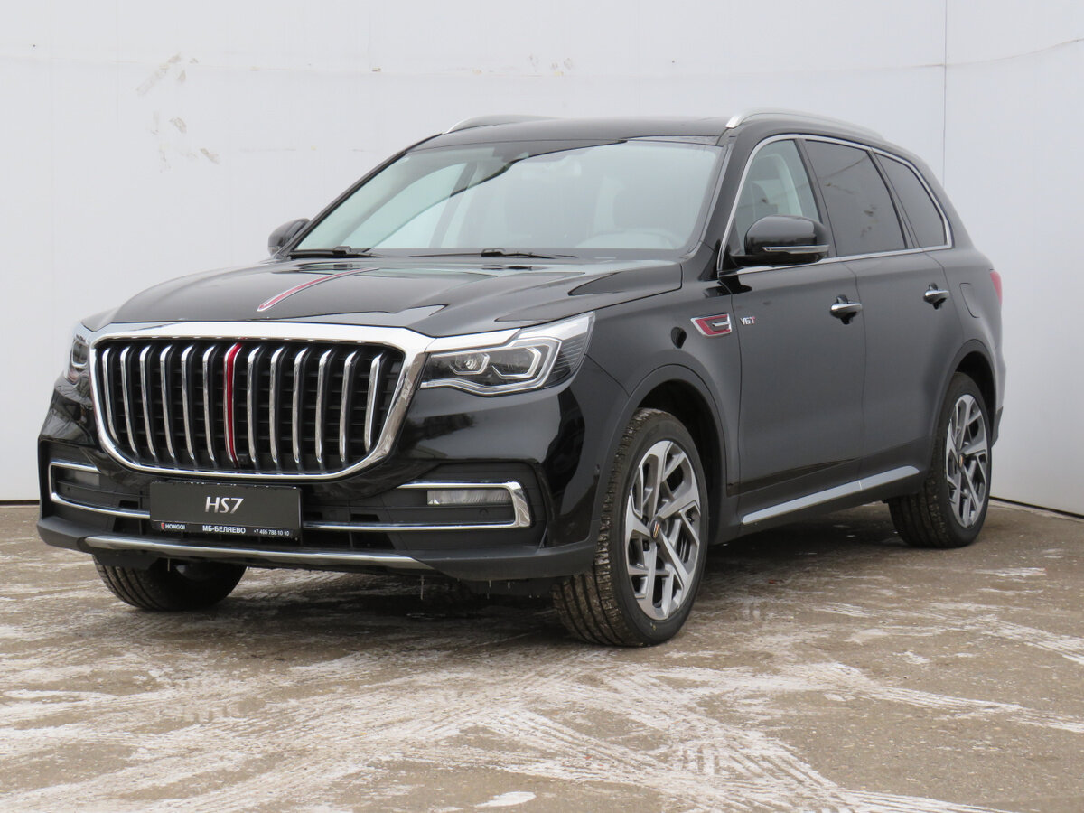 Купить новый Hongqi HS7 I 3.0 AT (337 л.с.) 4WD бензин автомат в Москве: чёрный Хончи хс7 I ...