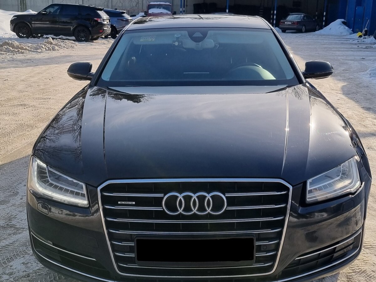 Купить б/у Audi A8 III (D4) Рестайлинг Long 3.0d AT (250 л.с.) 4WD ...