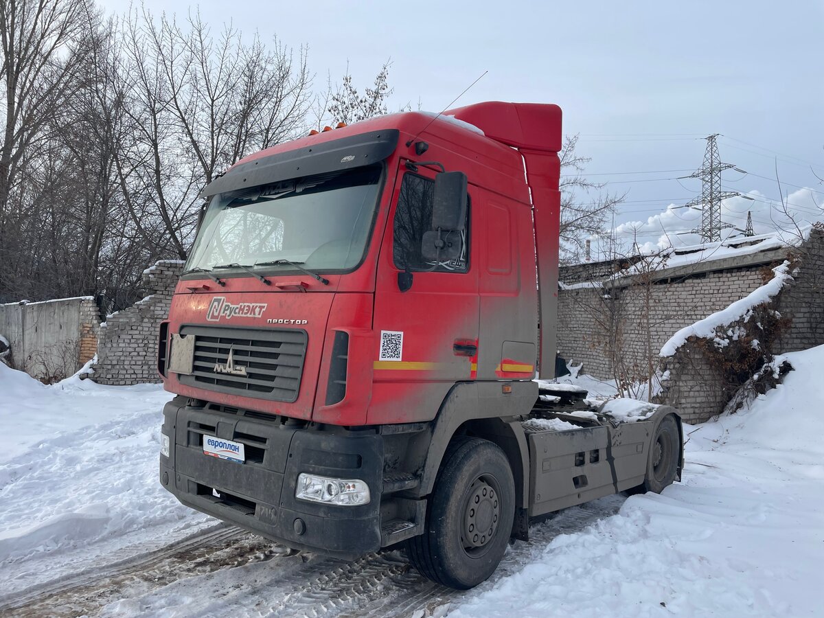 Купить б/у МАЗ 5440 дизель механика в Самаре: красный 2021 года на Авто ...