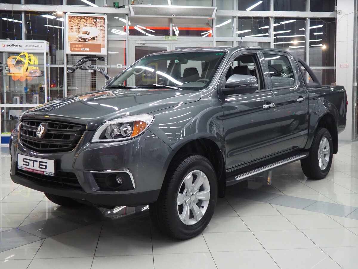 Купить новый Sollers ST6 2023-2024 в Красноярске | Цены на новые Соллерс СТ6 пикап двойная ...