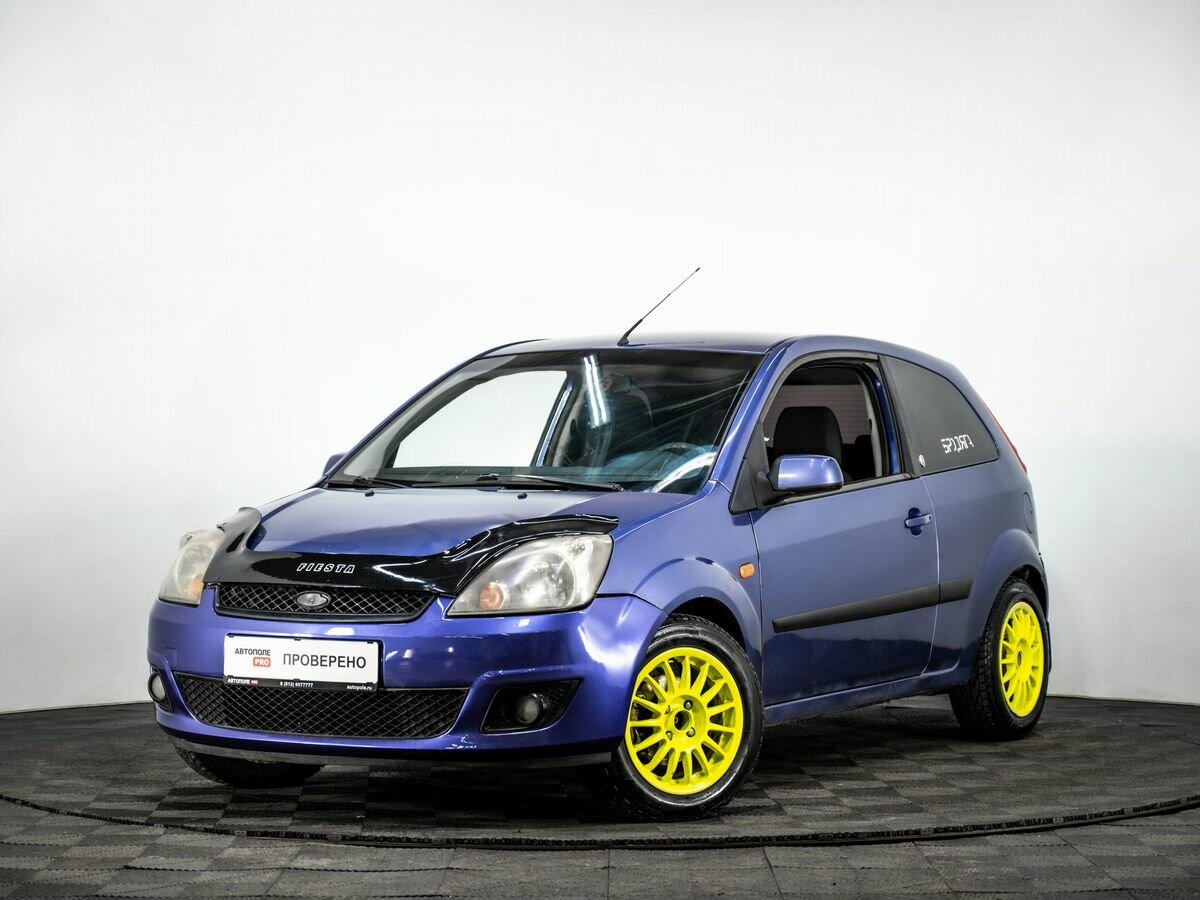 Купить б/у Ford Fiesta Mk5 1.6 MT (100 л.с.) бензин механика в Санкт ...
