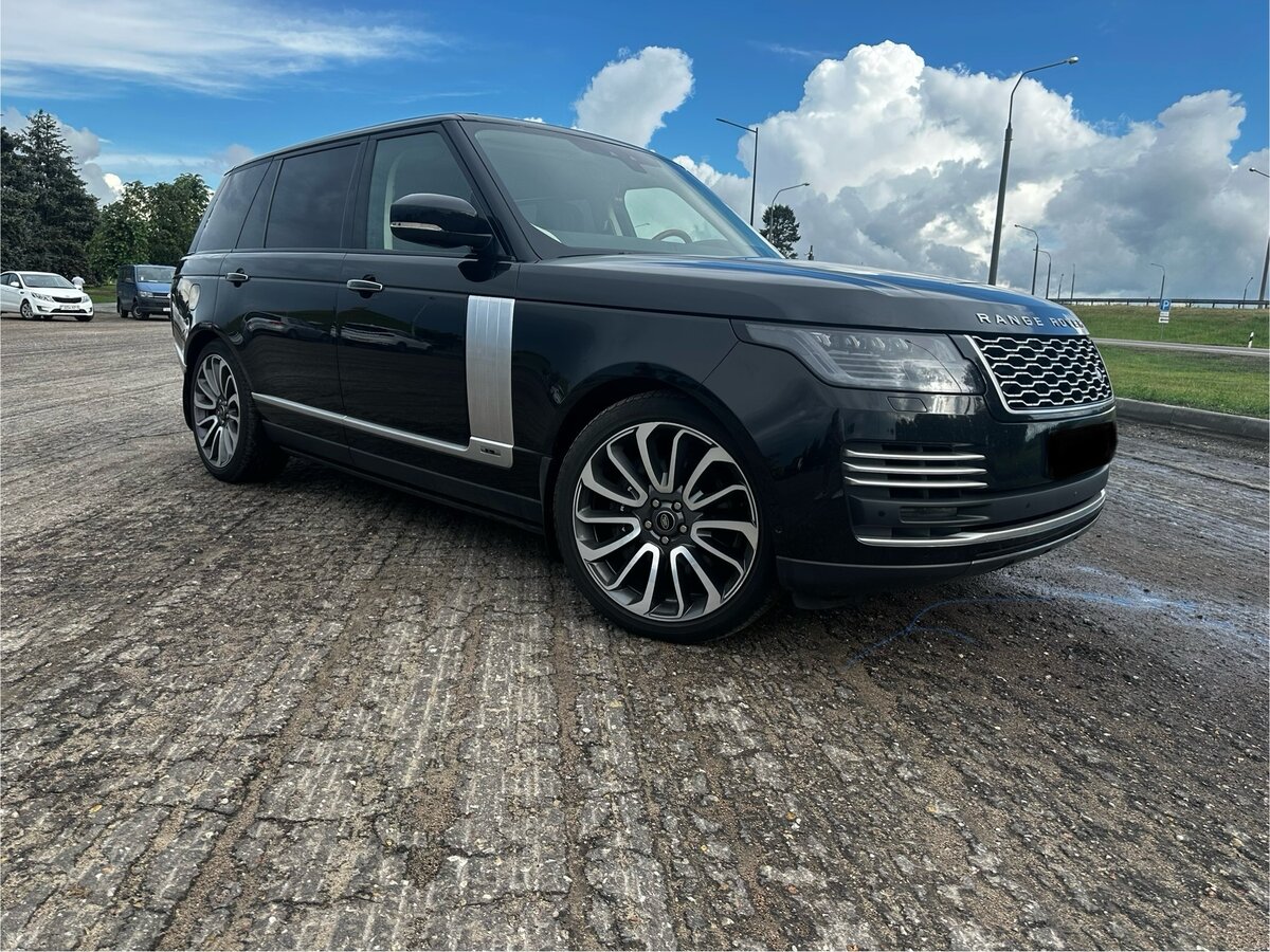 Купить б/у Land Rover Range Rover IV Рестайлинг Long 5.0 AT (525 л.с ...