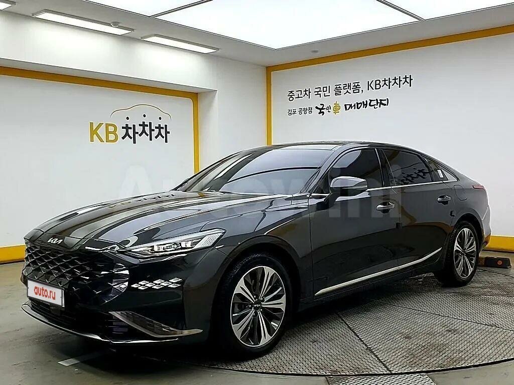 Купить б/у Kia K8 2021-2024 1.6hyb AT (230 л.с.) гибрид автомат во Владивостоке: серый Киа К8 ...