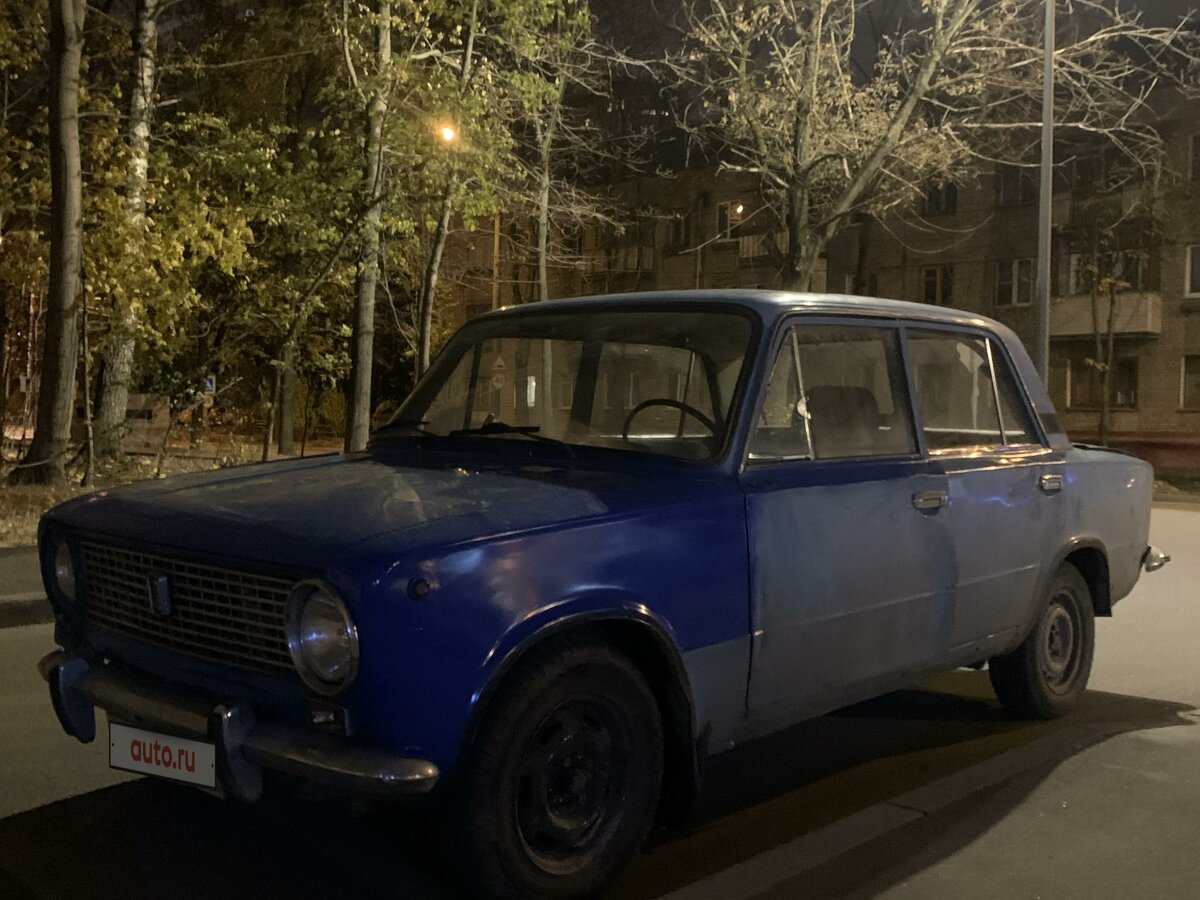 Купить б/у Lada (ВАЗ) 2101 1970-1988 1.2 MT (64 л.с.) бензин механика в Королёве: голубой Лада ...