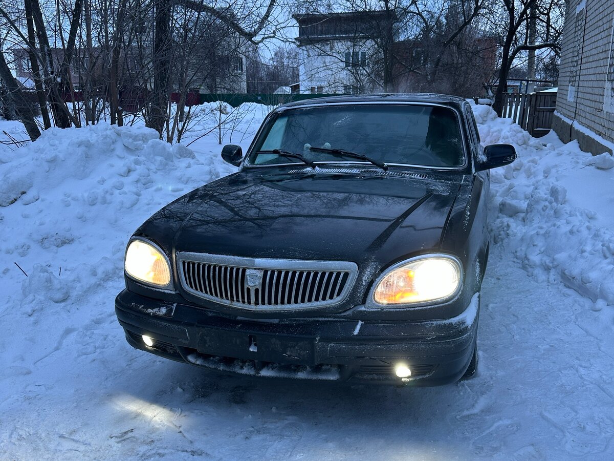 Купить б/у ГАЗ 31105 «Волга» 2003-2009 2.4 MT (137 л.с.) бензин механика в Октябрьском: чёрный ...