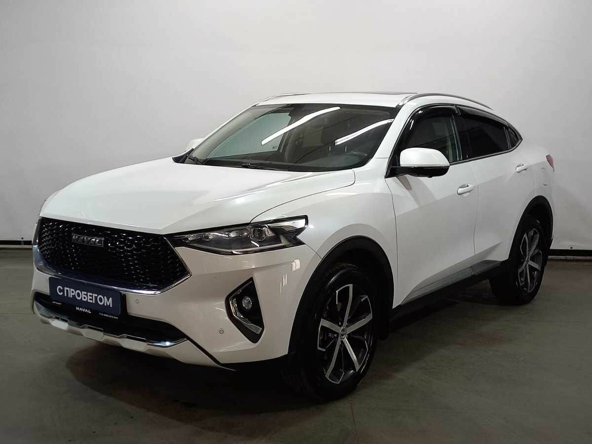 Купить б/у Haval F7x I 1.5 AMT (150 л.с.) 4WD бензин робот в Ярославле: белый Хавэйл Ф7х I ...