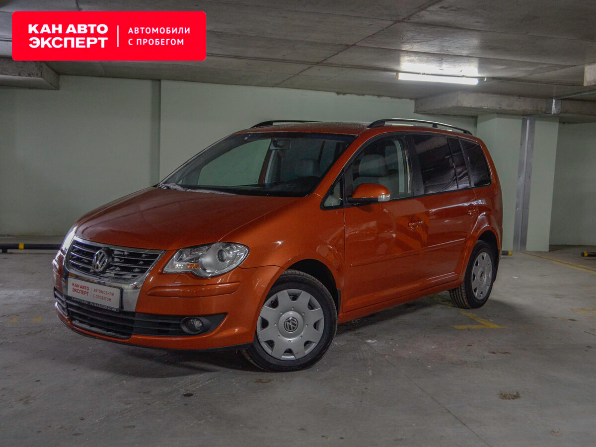 Купить б/у Volkswagen Touran I Рестайлинг 1.9d AMT (105 л.с.) дизель ...