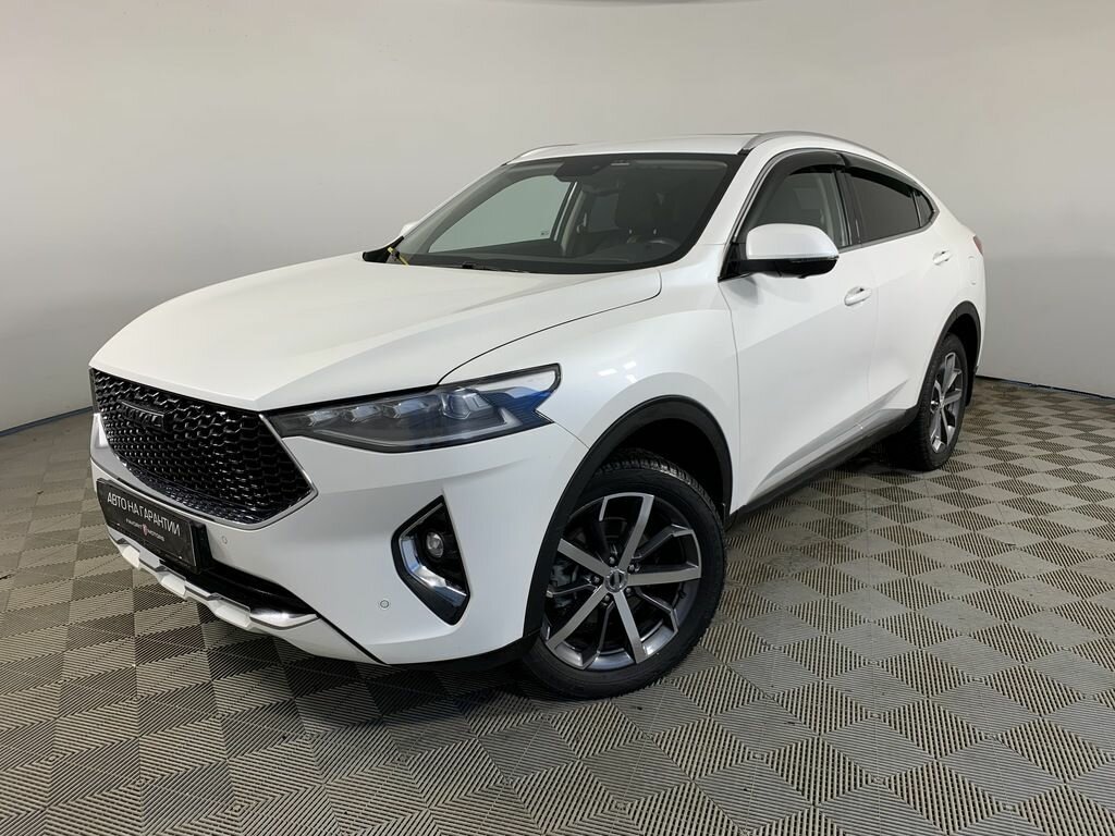 Купить б/у Haval F7x I 1.5 AMT (150 л.с.) 4WD бензин робот в Москве: белый Хавэйл Ф7х I ...