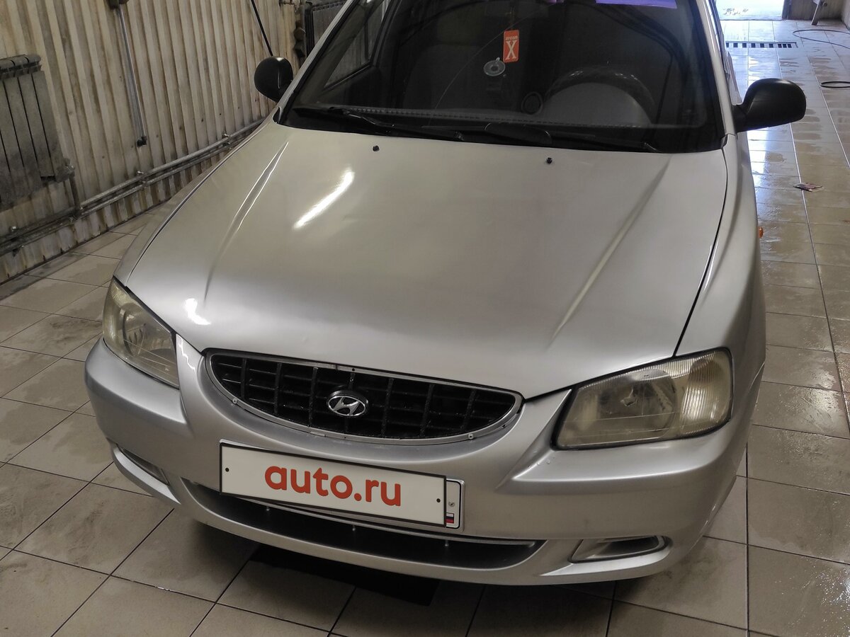 Купить б/у Hyundai Accent II ТагАЗ 1.5 MT (102 л.с.) бензин механика в ...
