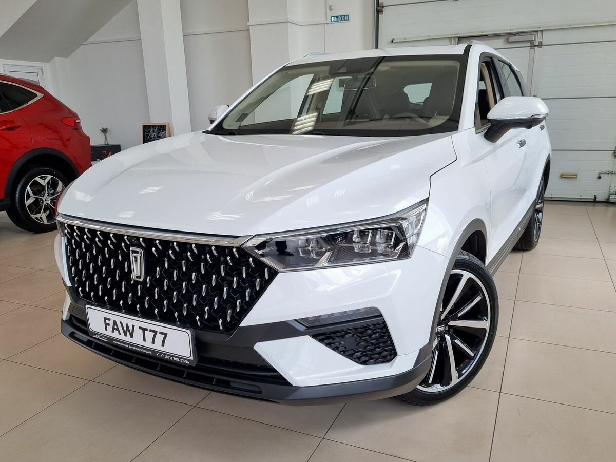 Купить новый FAW Bestune T77 I 1.5 AMT (160 л.с.) бензин робот в Краснодаре: белый ФАВ Бестюн ...