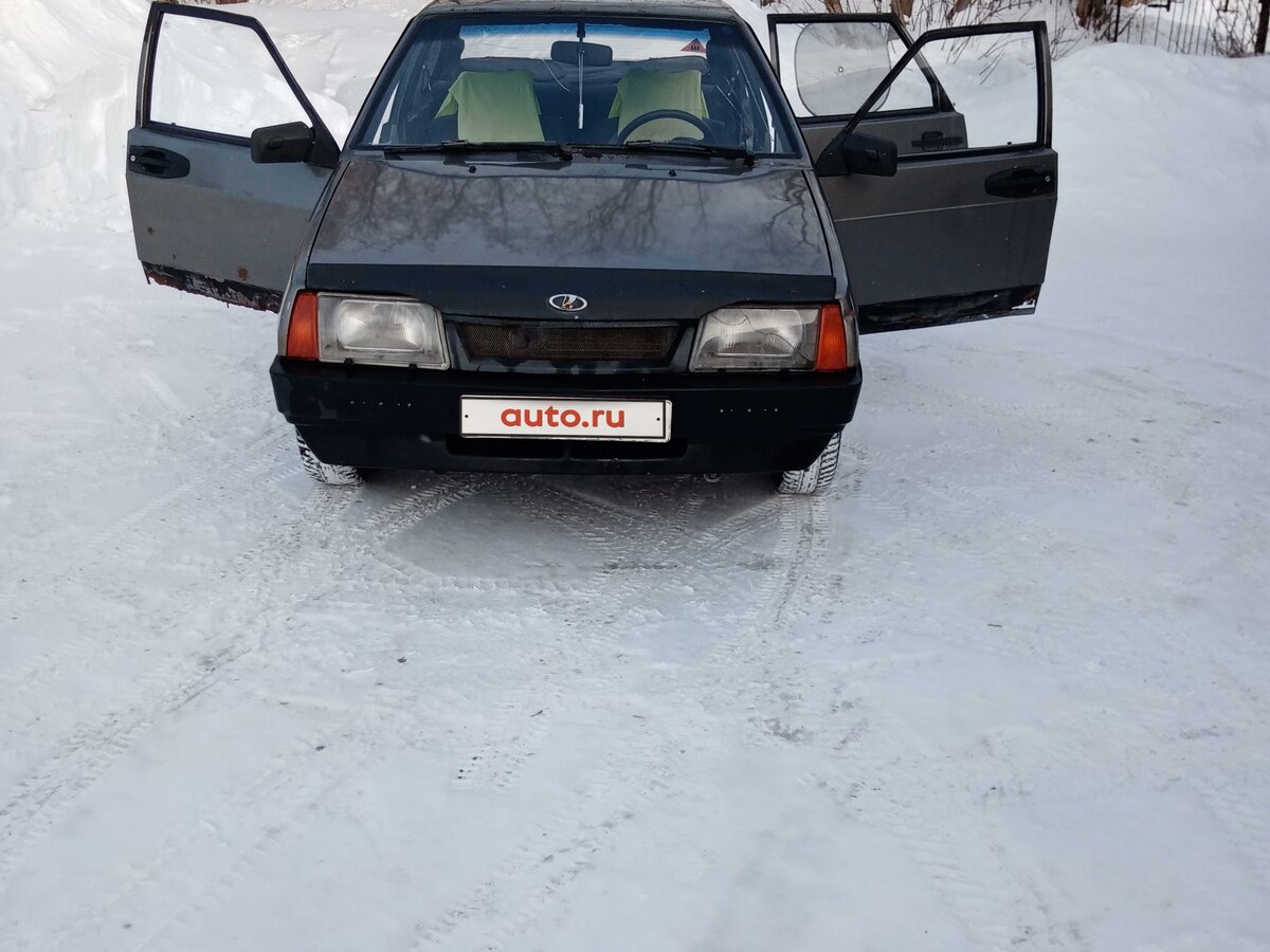 Купить б/у Lada (ВАЗ) 21099 1990-2011 1.5 MT (78 л.с.) бензин механика в Ревде: серый Лада 21099 ...