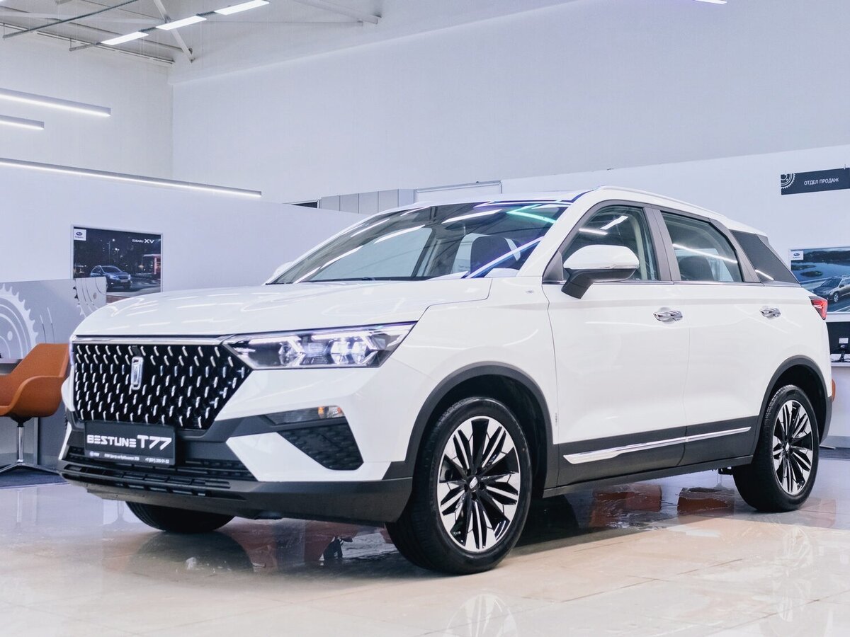 Купить новый FAW Bestune T77 2018-н.в. 1.5 AMT (160 л.с.) бензин робот в Нижнем Новгороде: белый ...