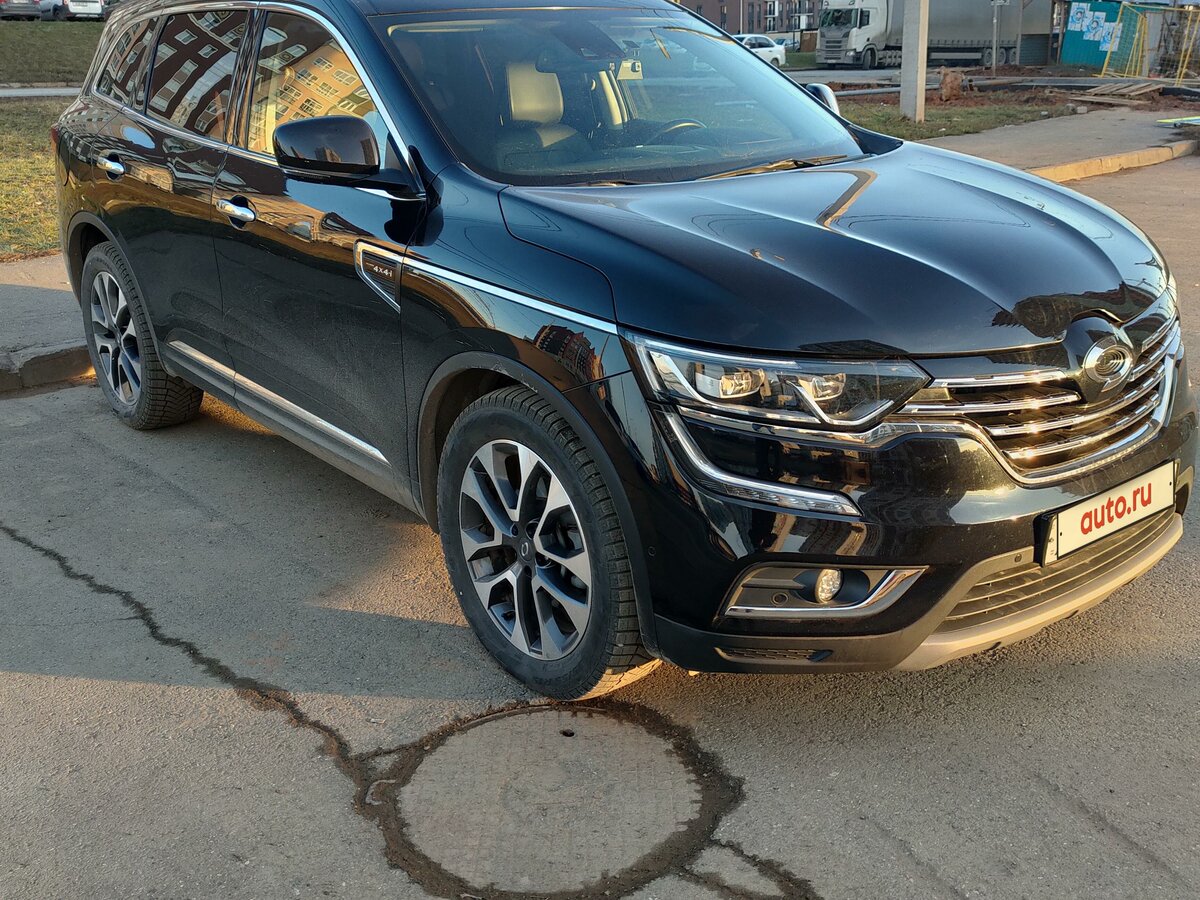 Купить б/у Renault Samsung QM6 I 2.0d CVT (177 л.с.) 4WD дизель вариатор в Ижевске: чёрный Рено ...