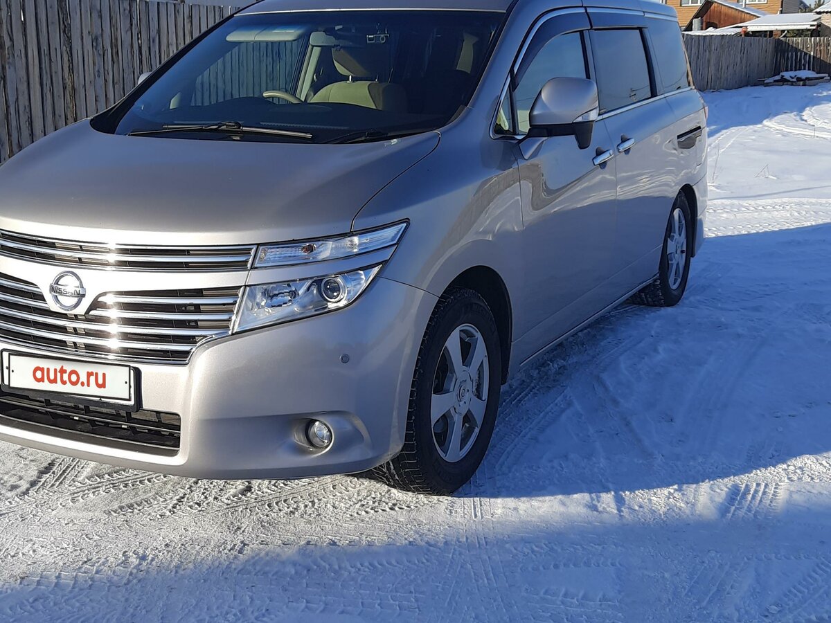 Купить б/у Nissan Elgrand III (E52) 2.5 CVT (169 л.с.) 4WD бензин вариатор в Черногорске: серый ...