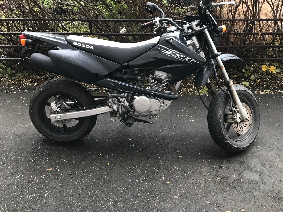 Купить б/у Honda XR 50 карбюратор 5 передач в Москве: чёрный 2006 года на Авто.ру ID 1121302898