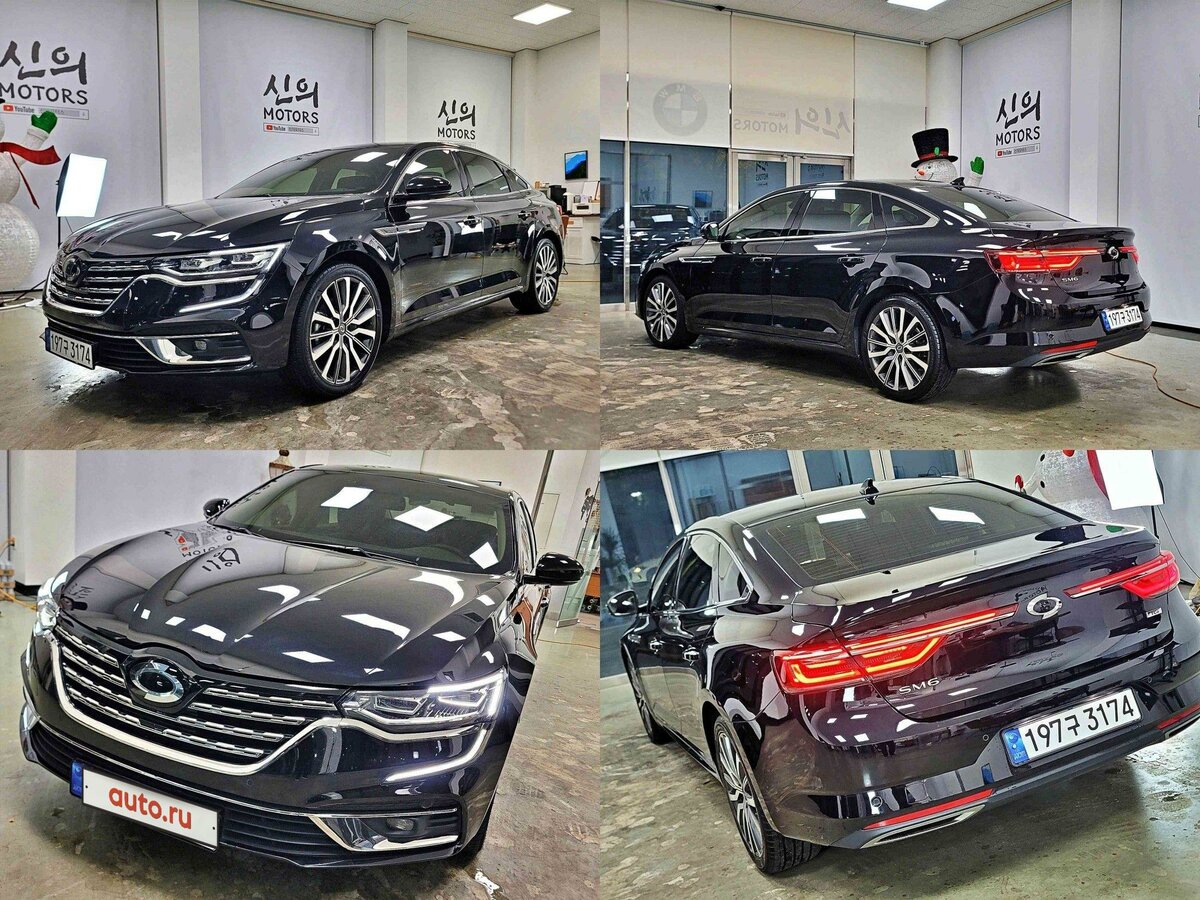 Купить б/у Renault Samsung SM6 I Рестайлинг 1.3 AMT (156 л.с.) бензин робот во Владивостоке ...