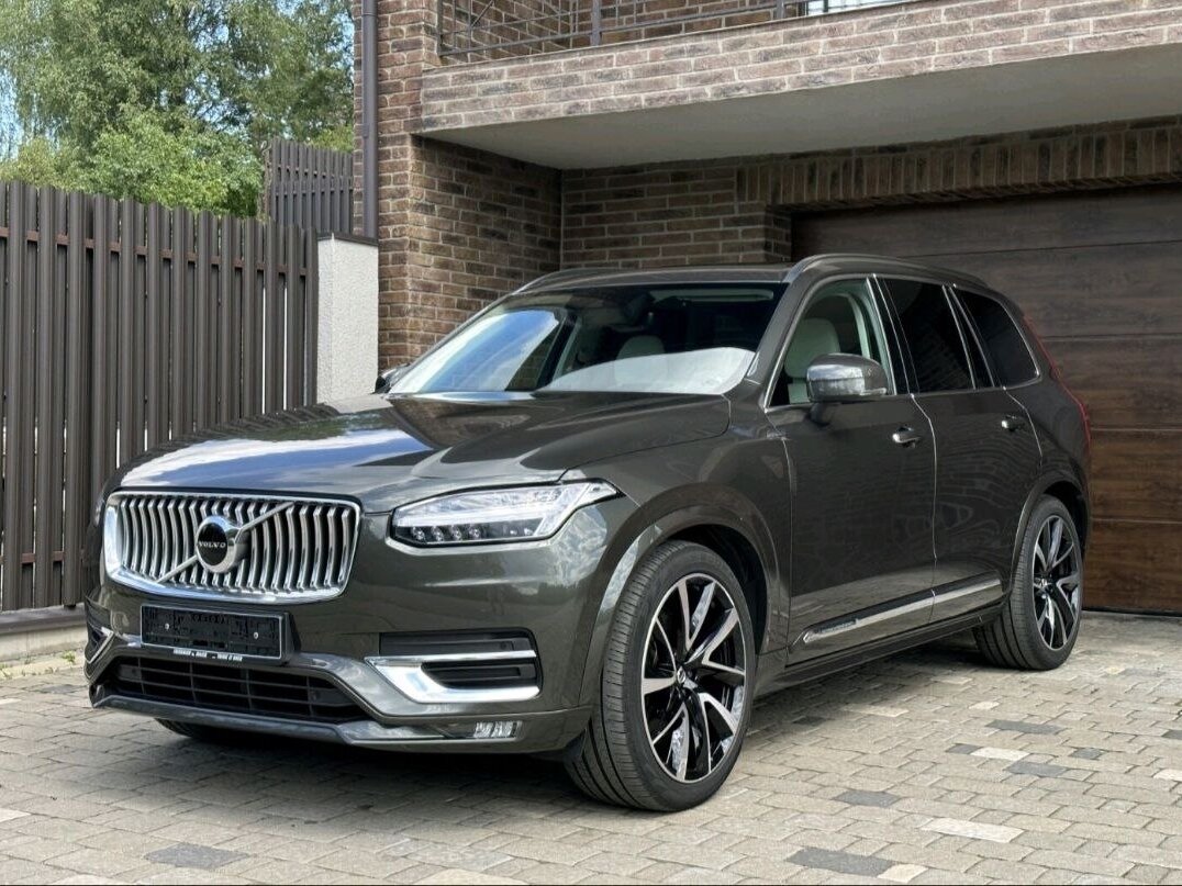 Купить б/у Volvo XC90 II Рестайлинг B5 2.0d AT (235 л.с.) 4WD дизель автомат в Мозыре: серый ...
