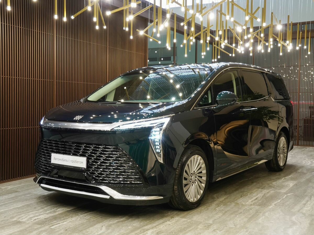 Купить б/у Buick GL8 IV Century 2.0 AT (237 л.с.) бензин автомат в Санкт-Петербурге: синий Бьюик ...