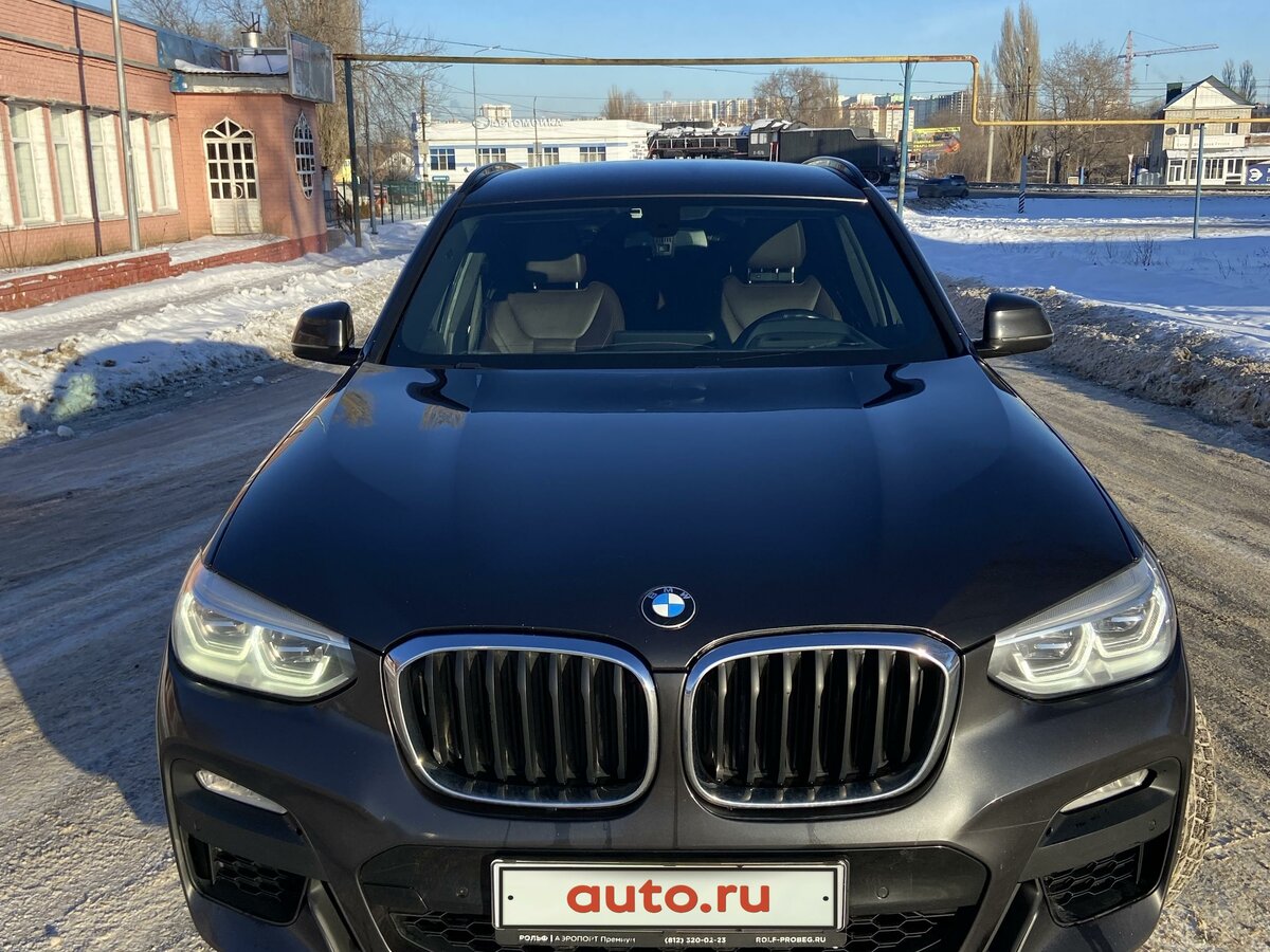 Купить б/у BMW X3 III (G01) 30d xDrive 3.0d AT (249 л.с.) 4WD дизель автомат в Саратове: серый ...