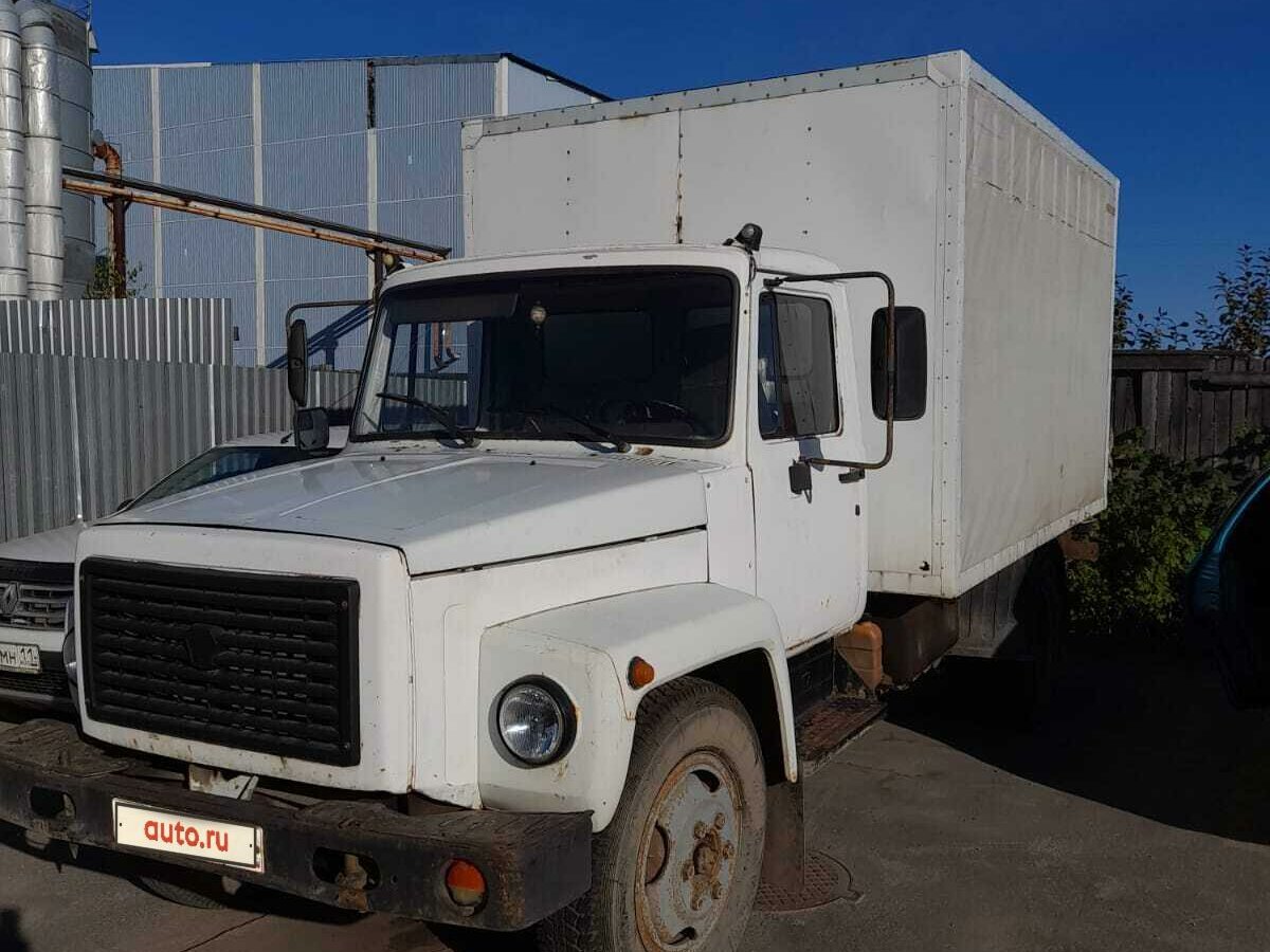 Купить б/у ГАЗ 3307 дизель механика в Сыктывкаре: белый фургон 2006 года на Авто.ру ID 1121061906