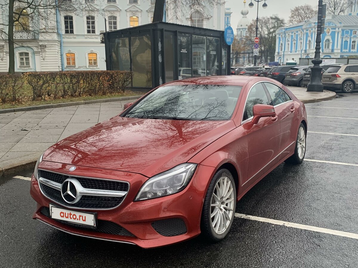 Купить б/у Mercedes-Benz CLS II (C218) Рестайлинг 400 3.0 AT (333 л.с.) 4WD бензин автомат в ...