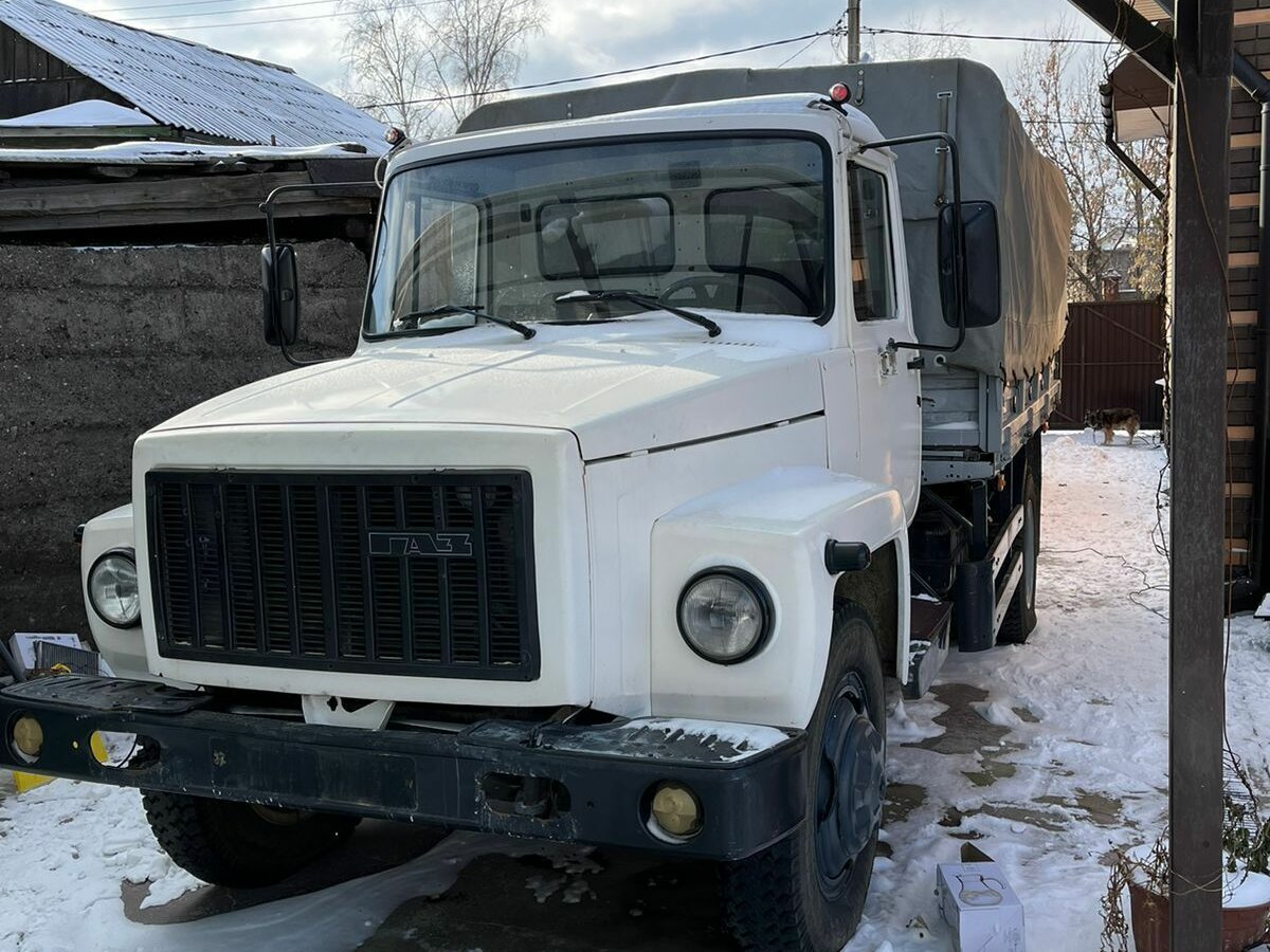 Купить б/у ГАЗ 3307 бензин механика в Иркутске: белый бортовой грузовик 2006 года на Авто.ру ID ...