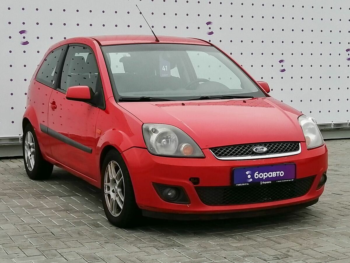 Купить б/у Ford Fiesta Mk5 1.6 AT (101 л.с.) бензин автомат в Ростове ...