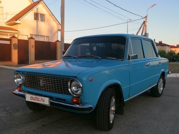 Купить б/у Lada (ВАЗ) 2101 1970-1988 1.2 MT (59 л.с.) бензин механика в Котельниково: голубой ...